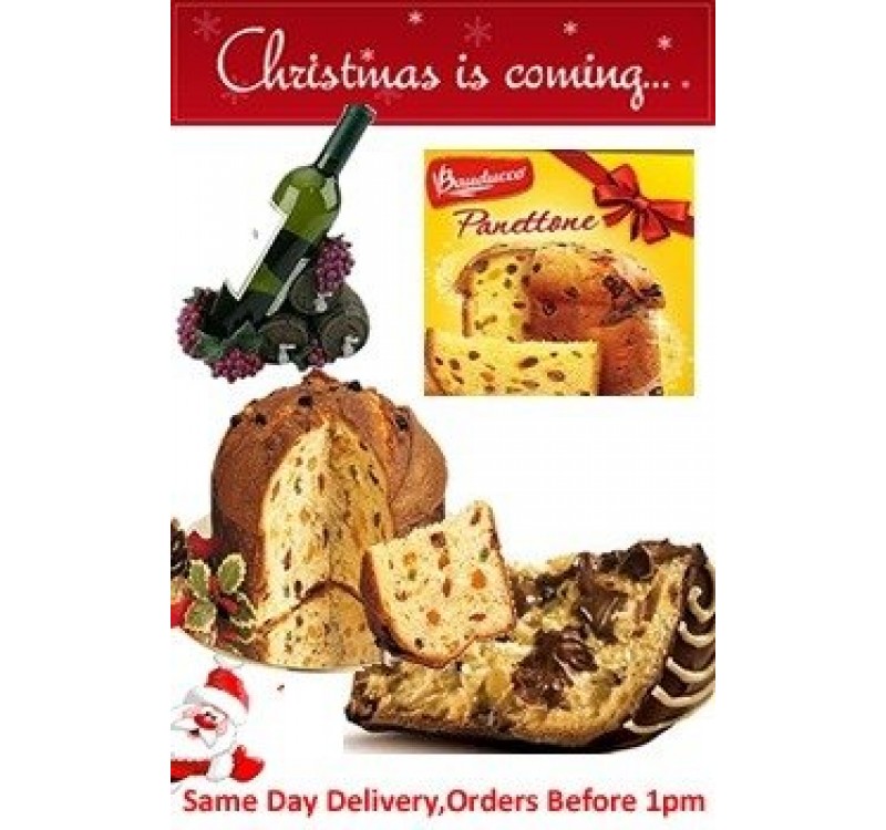 Poinsettia, Wine & Panettone - christmas